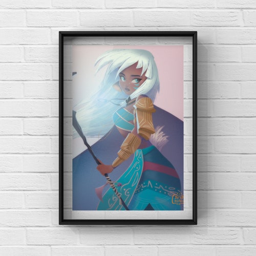 The Heart of Atlantis Kida Milo Thatch Disney Inspired Art - Etsy
