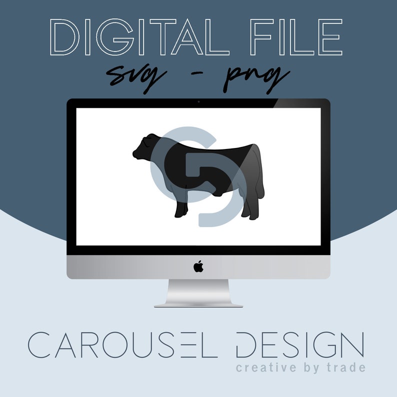 Show Bull Livestock Graphic Digital File 2021.1 | Etsy