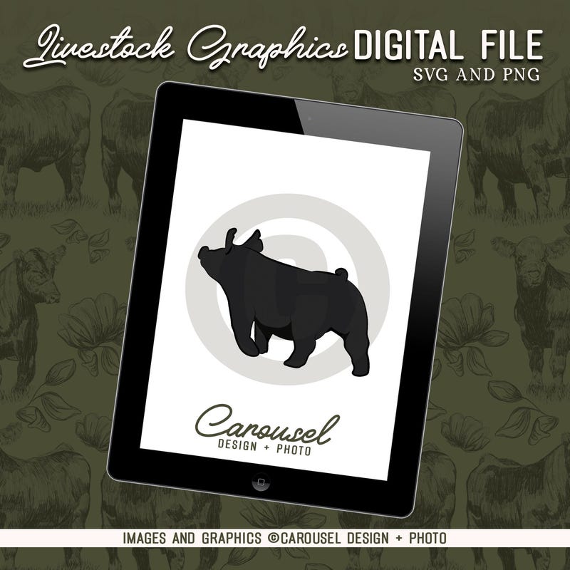 Png File Livestock Hog - Etsy