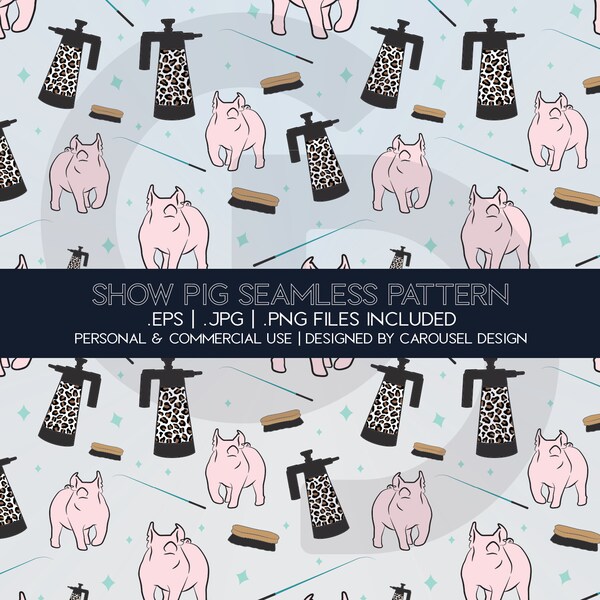 Show Pig Svg - Etsy