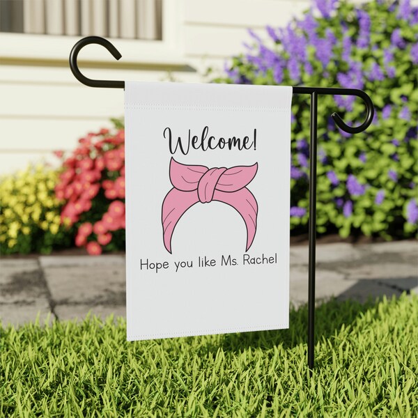 Miss Rachel Welcome Mat - Etsy