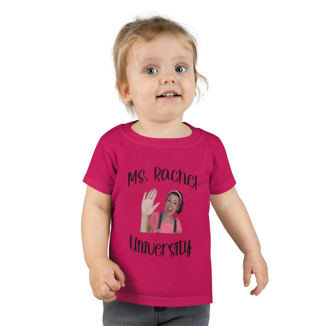 Ms. Rachel University Toddler T-shirt - Etsy