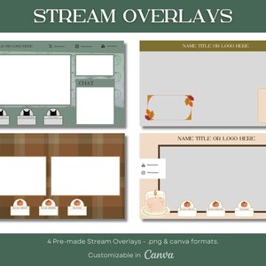 Basic Witch Autumn Stream Pack | Twitch Stream Overlay Pack | Twitch ...