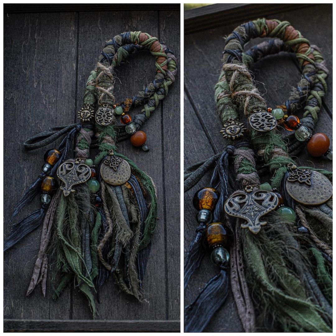 Set of Two Hair Wraps | Dreadwrap | Ateba - Etsy