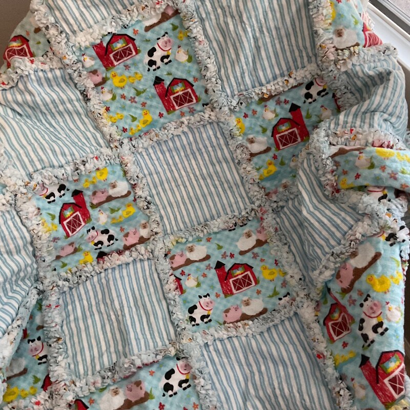 Animal Rag Quilt - Etsy