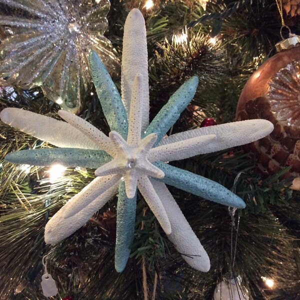 Starfish Tree Topper - Etsy