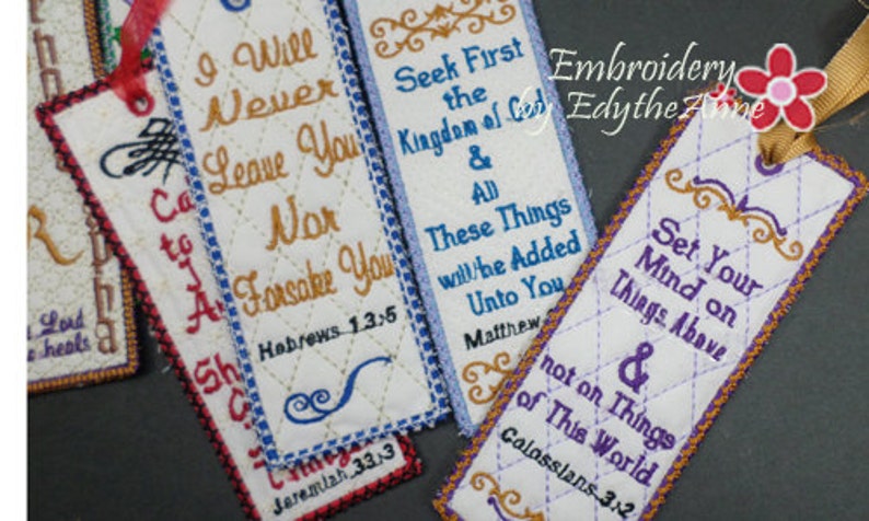 BOOKMARK SET of SIX Faith Based - Instant Download - Etsy