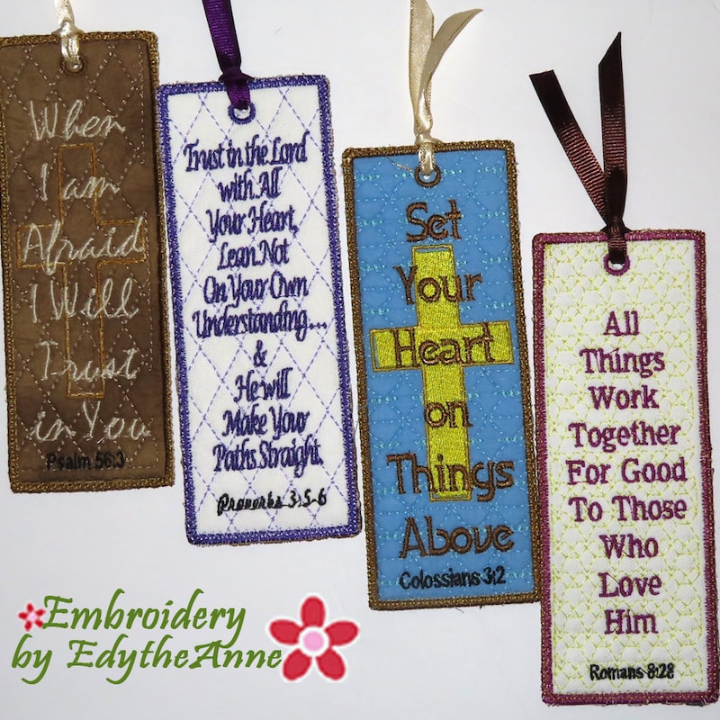Scripture Embroidery - Etsy