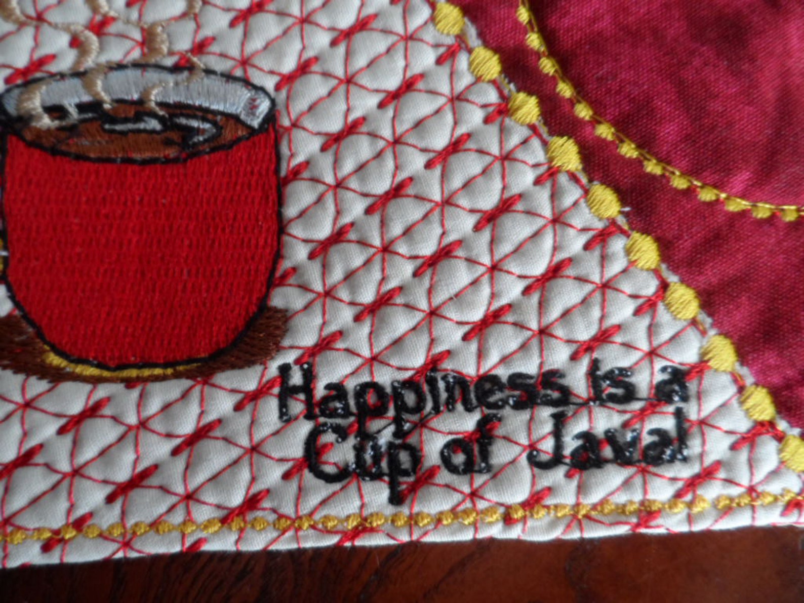 Cup of Java AND Cup of Hot Chocolate Mug Mat/mug Rug in the - Etsy
