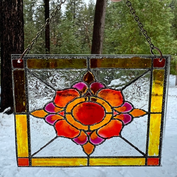 Miniature Stained Glass Window - Etsy