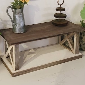 Dollhouse Coffee Table Miniature Wooden Modern Country - Etsy