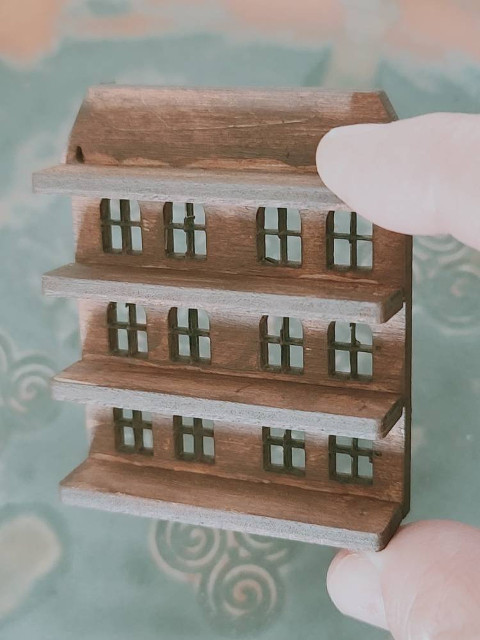 Dollhouse House Wooden Shelf. | Etsy