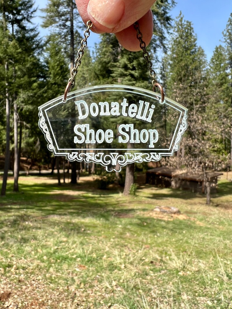 Dollhouse Sign - Etsy