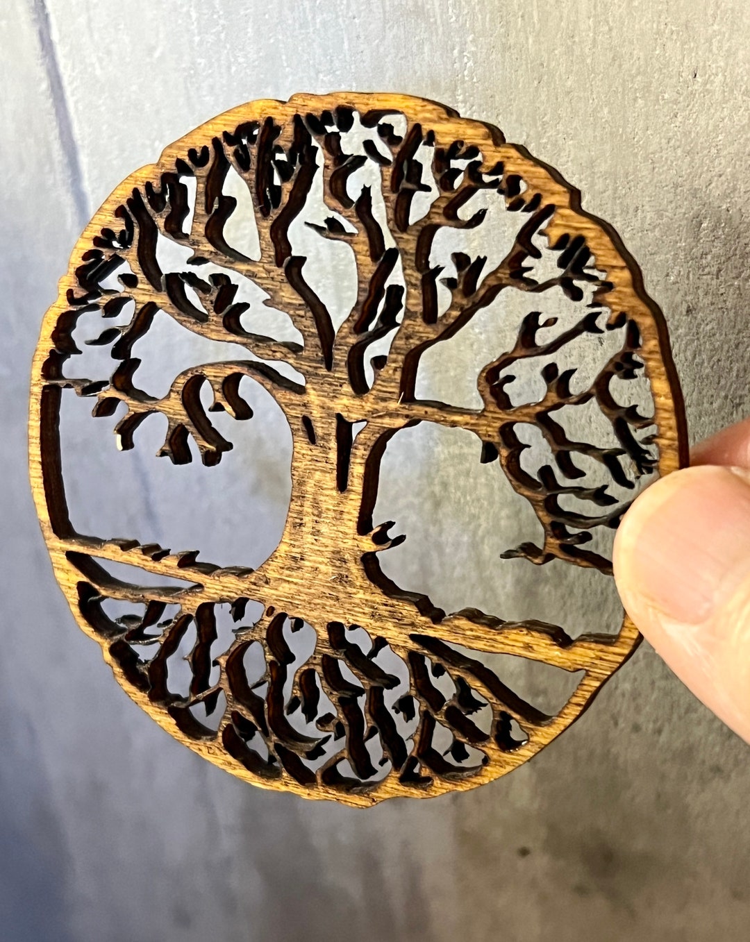 Dollhouse Wooden Tree of Life - Etsy