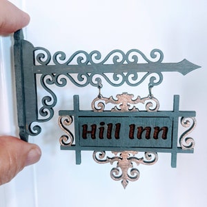 Dollhouse Miniature Shop Sign. - Etsy