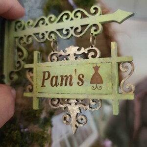 Dollhouse Miniature Shop Sign. - Etsy