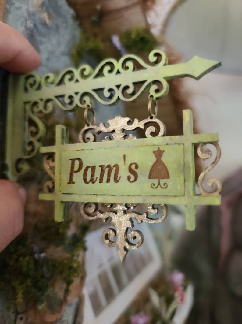 Dollhouse Miniature Shop Sign. - Etsy
