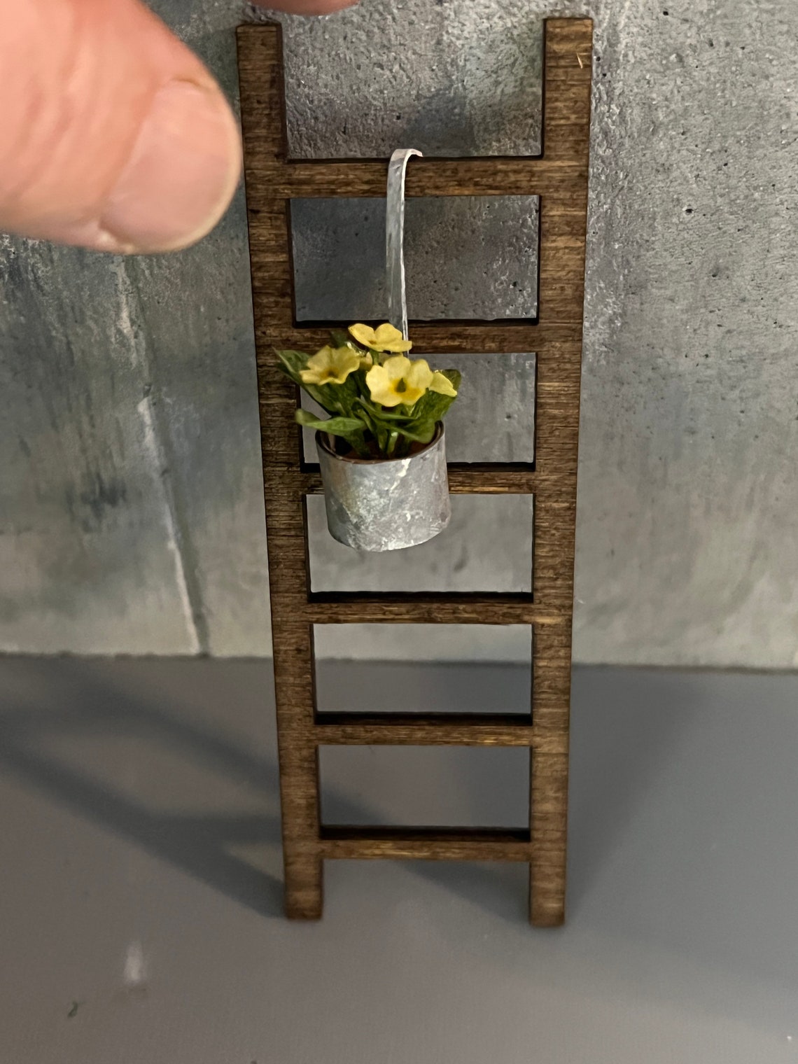 Dollhouse Ladder Miniature Wooden Decoritive - Etsy