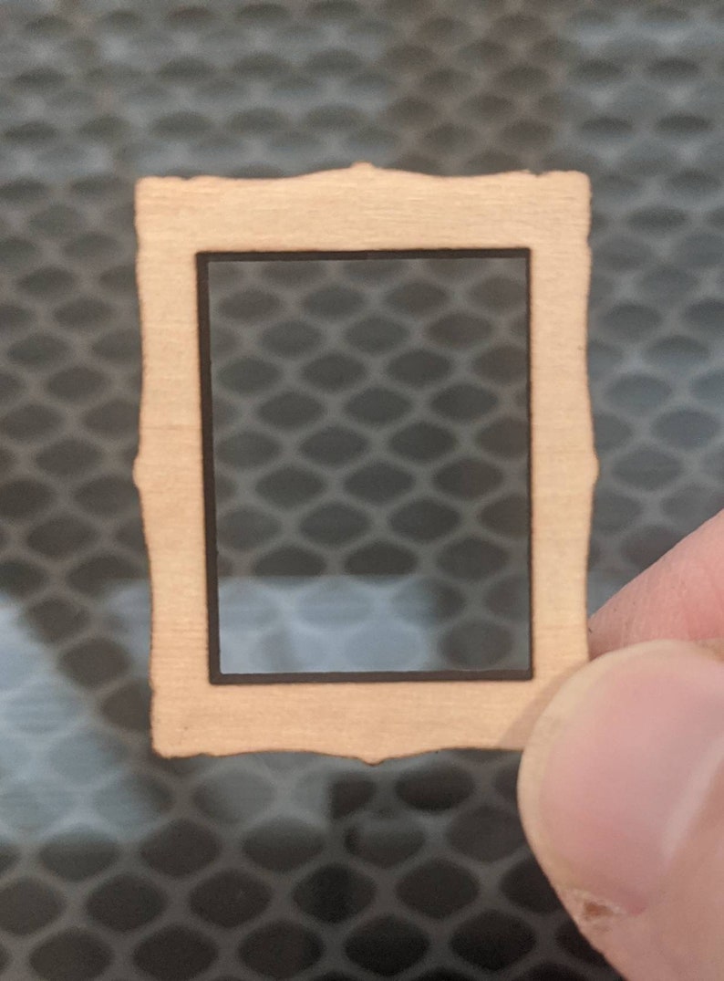 Dollhouse Wood Frames-miniature Wood Frames-dollhouse Painting ...