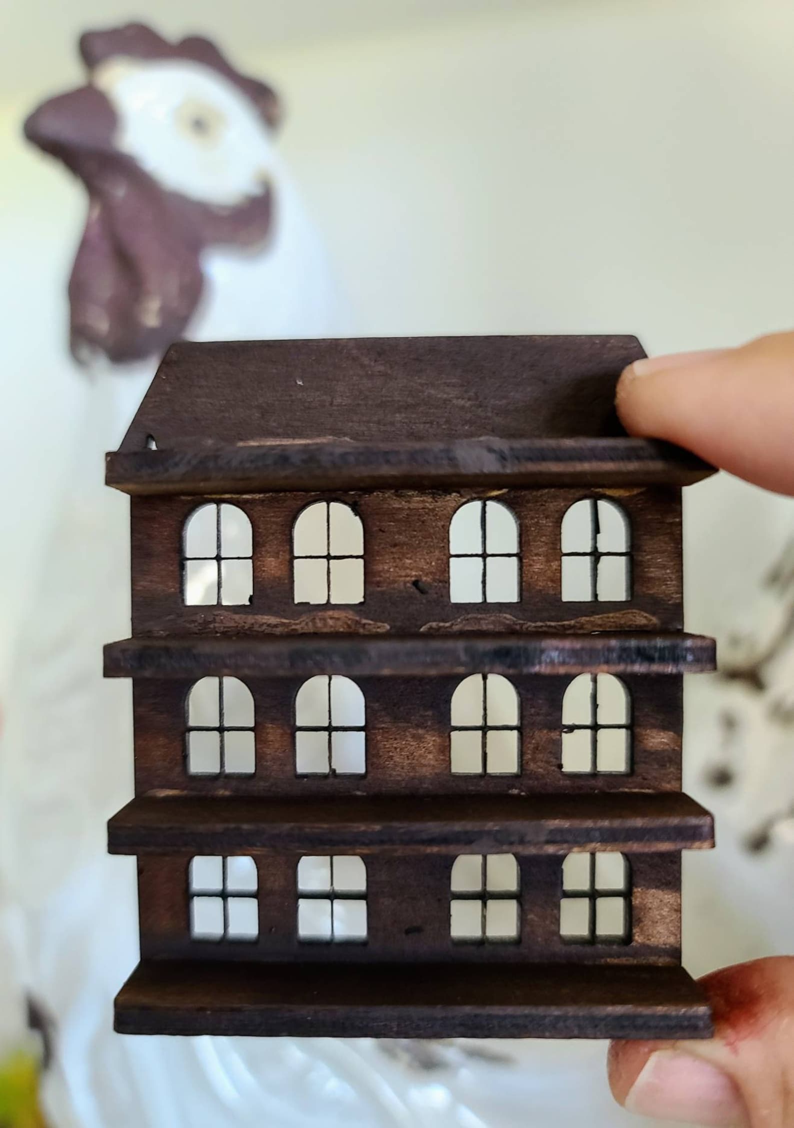 Dollhouse House Wooden Shelf. | Etsy