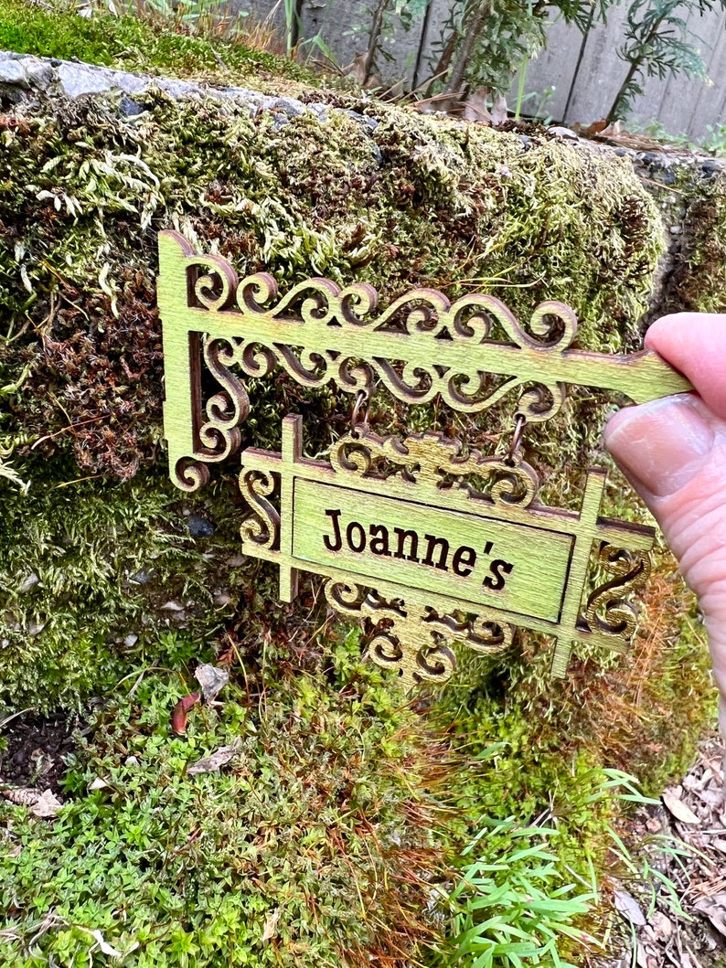 Dollhouse Miniature Shop Sign. - Etsy