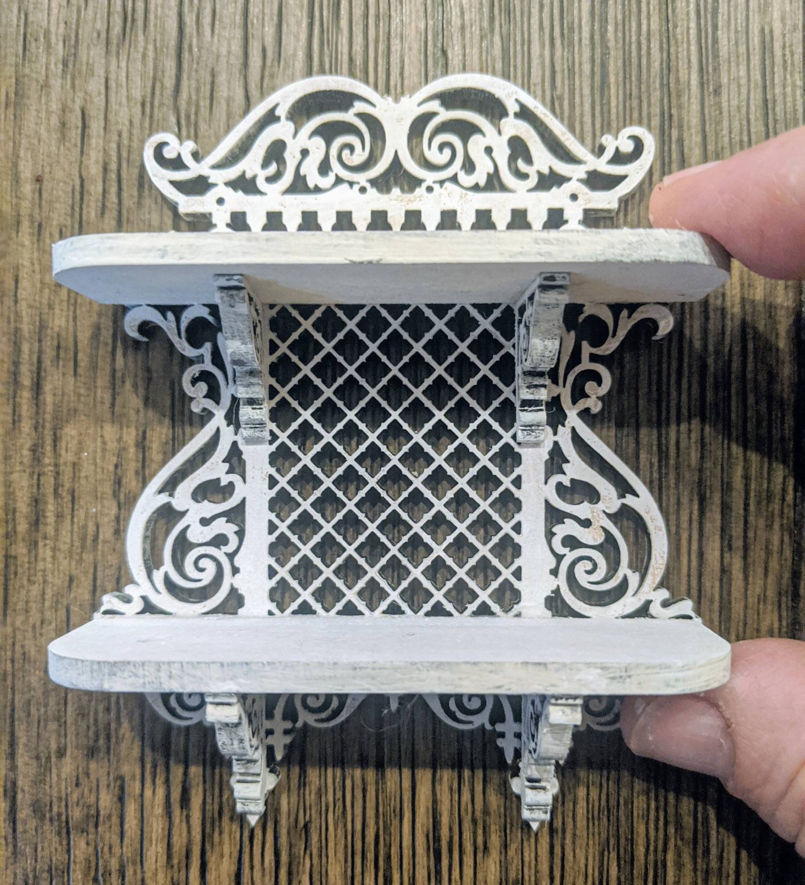 Dollhouse Shelf-miniature Shelf-dollhouse Ornate - Etsy