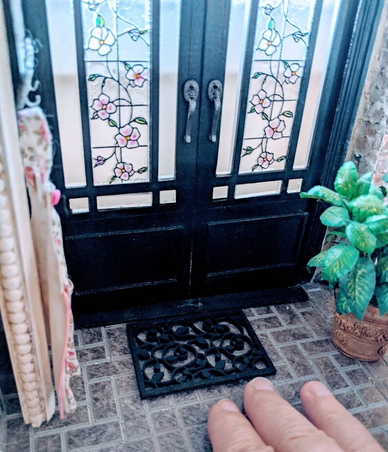 Dollhouse Miniature Door Mat. - Etsy