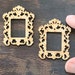 Dollhouse Wooden Miniature Frames - Etsy