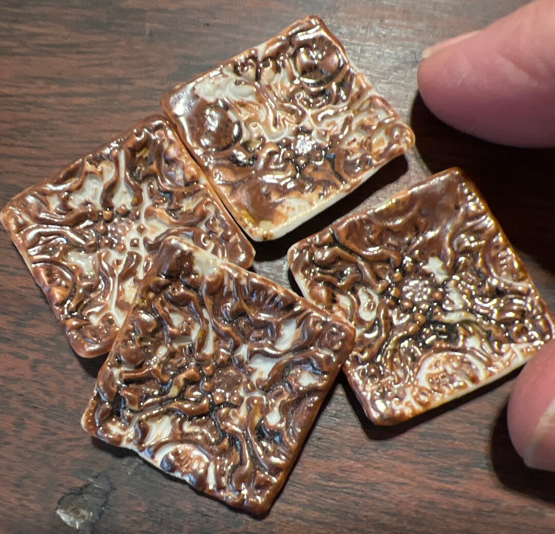 4 Ceramic Miniature Potterydollhouse Mini by Kkminipotter. Miniature ...