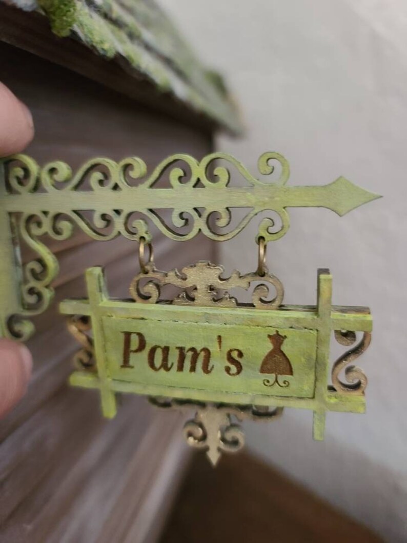 Dollhouse Miniature Shop Sign. - Etsy