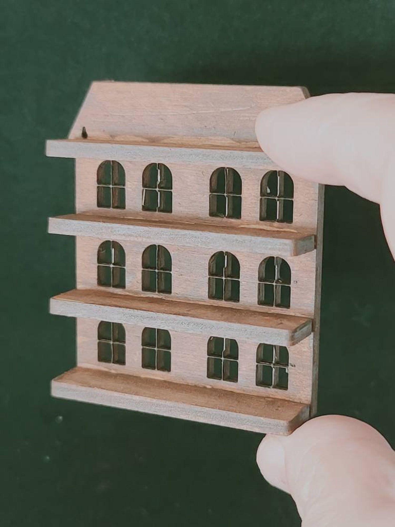 Dollhouse House Wooden Shelf. | Etsy