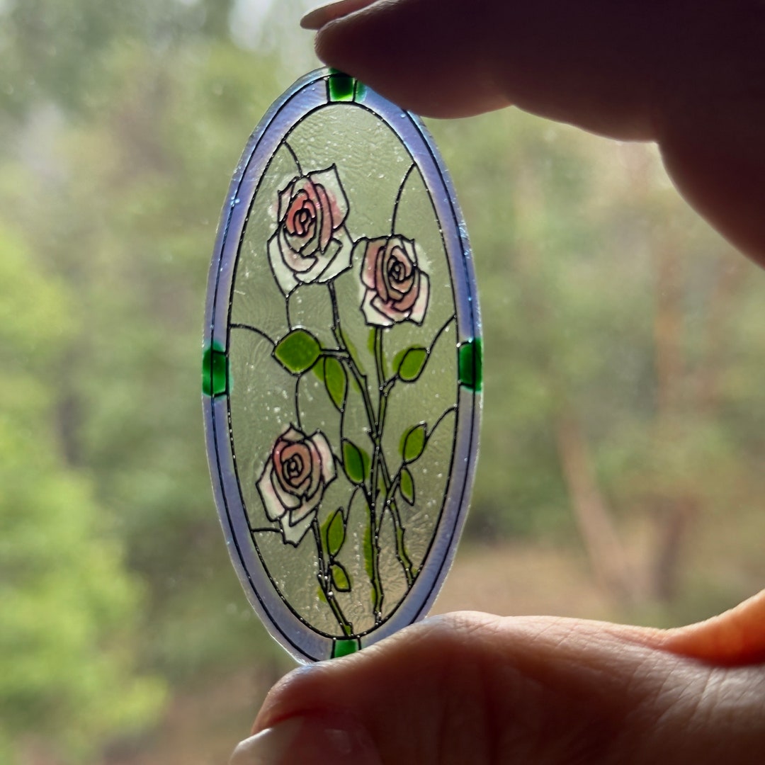 Stained Glass Look Acrylic Window - Etsy