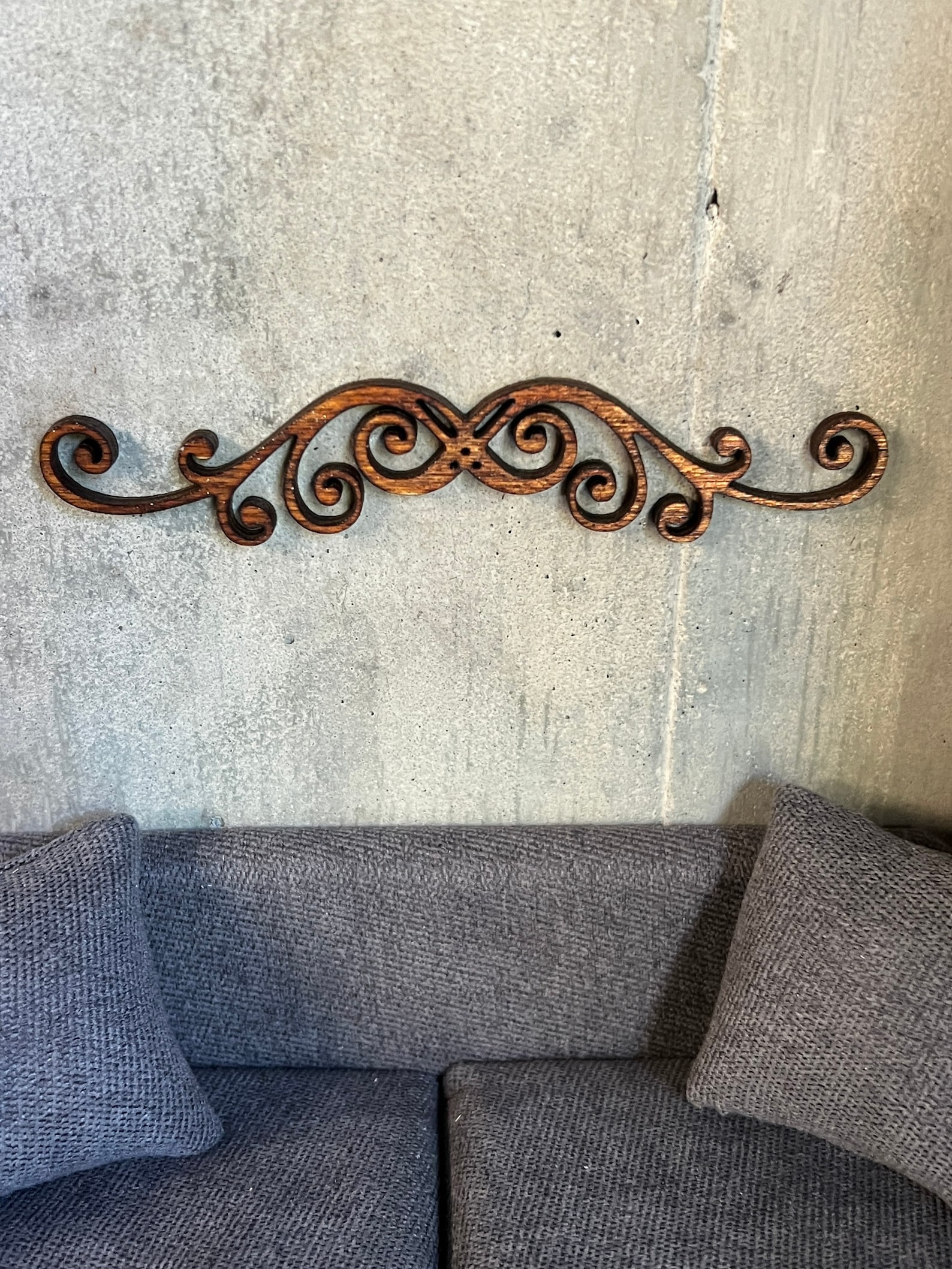 Dollhouse Wooden Scroll Miniature Accents - Etsy