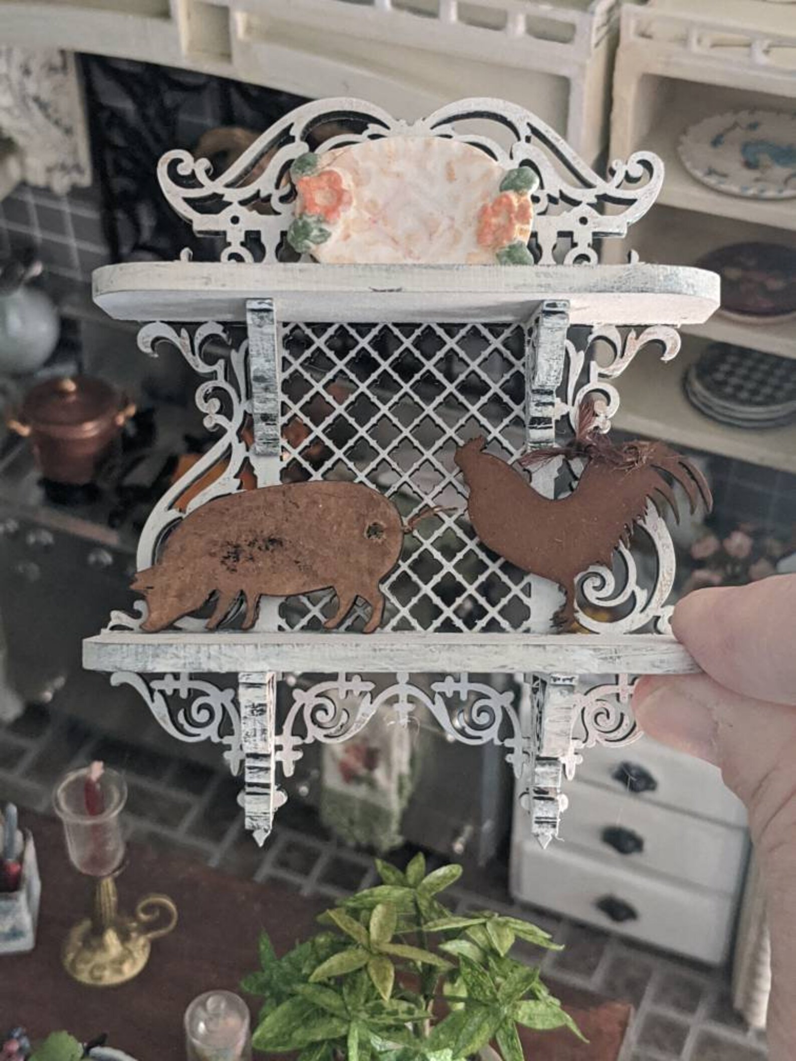 Dollhouse Shelf-miniature Shelf-dollhouse Ornate - Etsy