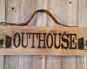 Outhouse signs | Etsy