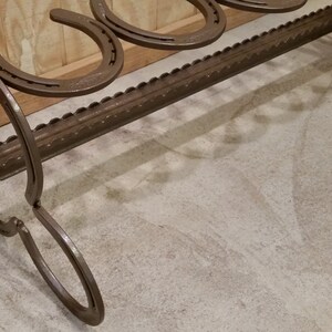 4 Pair Repurposed Horse Shoe Cowboy Boot Rack Holder Authentic ...