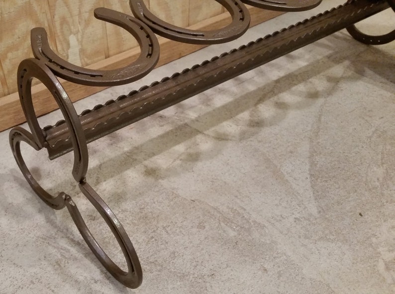 4 Pair Repurposed Horse Shoe Cowboy Boot Rack Holder - Etsy