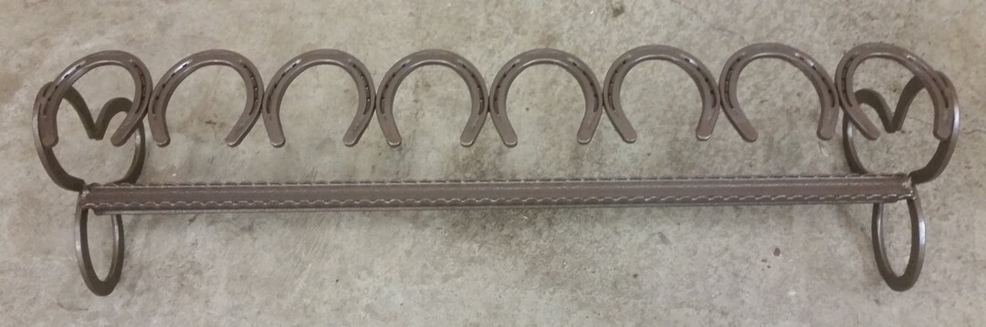 4 Pair Repurposed Horse Shoe Cowboy Boot Rack Holder Authentic ...
