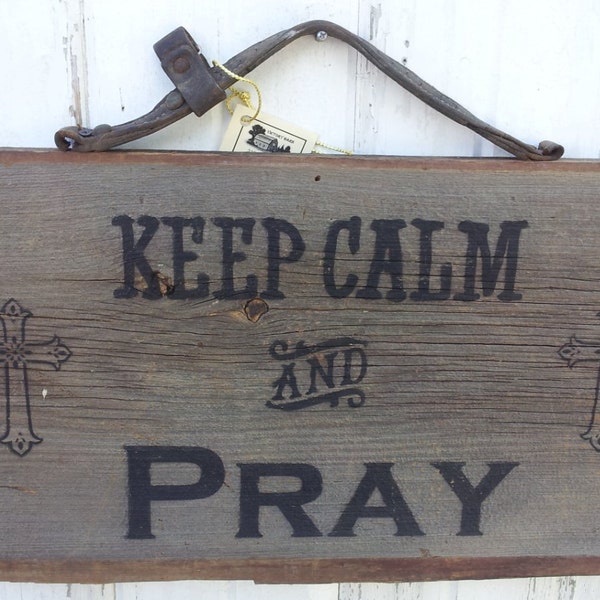Keep Calm and Pray - Etsy