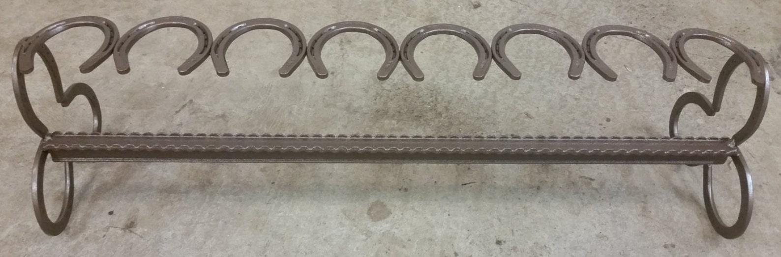 4 Pair Repurposed Horse Shoe Cowboy Boot Rack Holder - Etsy
