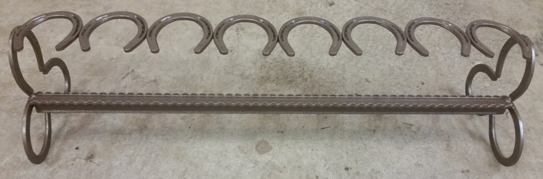 4 Pair Repurposed Horse Shoe Cowboy Boot Rack Holder - Etsy