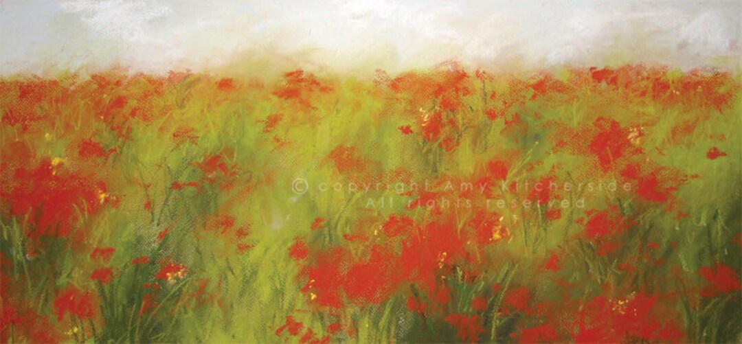 Giclée Print Fine Art Print WWI Flanders Fields Poppy - Etsy
