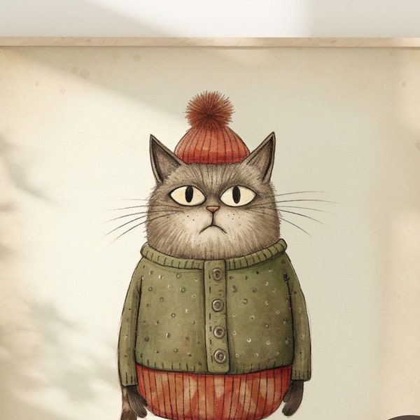 Printed Sweater - Etsy