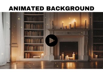 Cozy Room Animated Background - Etsy