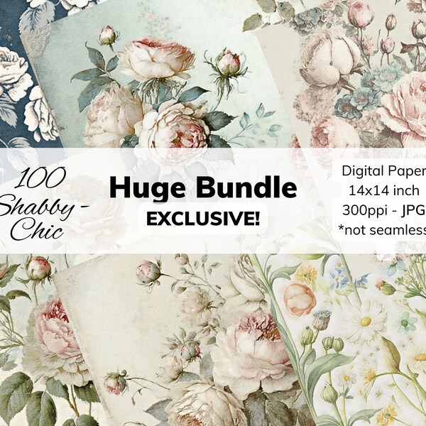 Shabby Chic Digital - Etsy