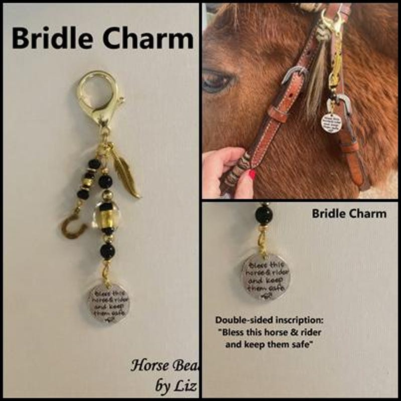 Bridle Charm for Horses - Etsy