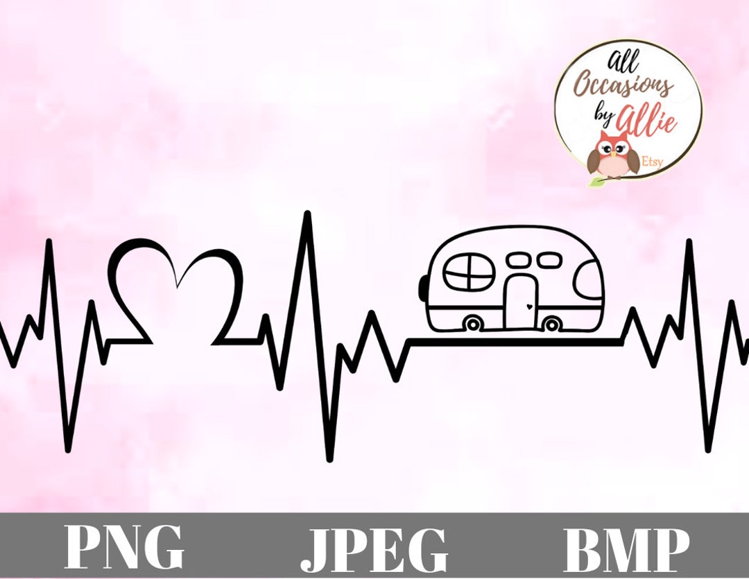 RV Heart Rate Printable Graphic INSTANT DOWNLOAD - Etsy