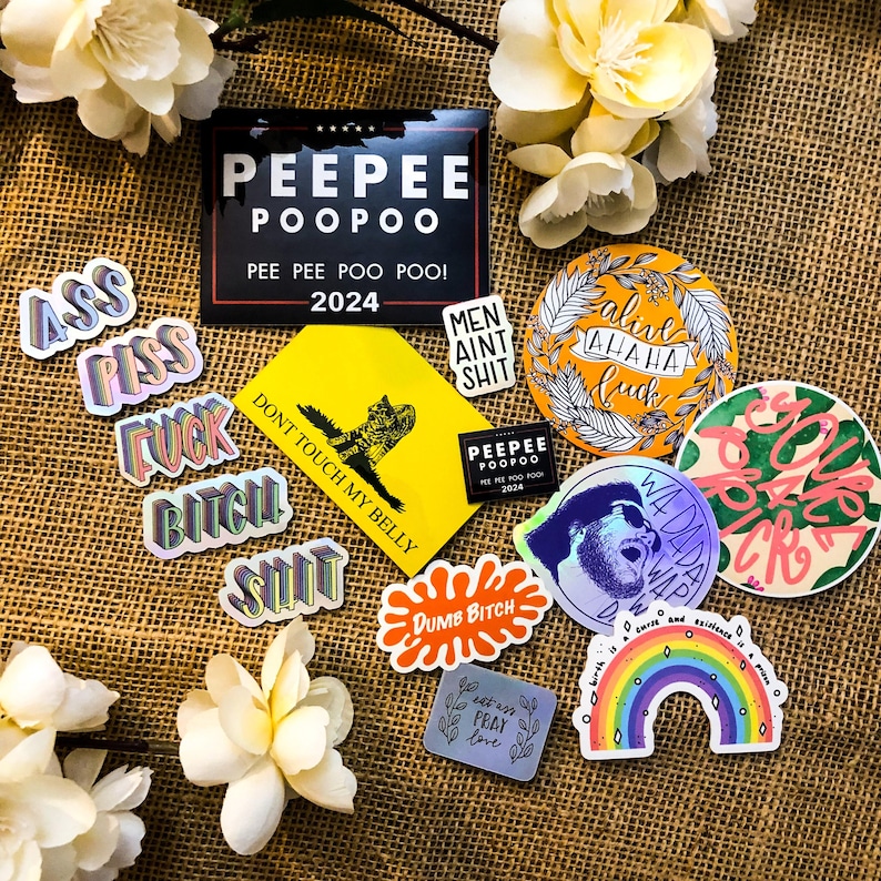 Peepee Poopoo Political Humor Sticker – Anti-trump Gag - Etsy