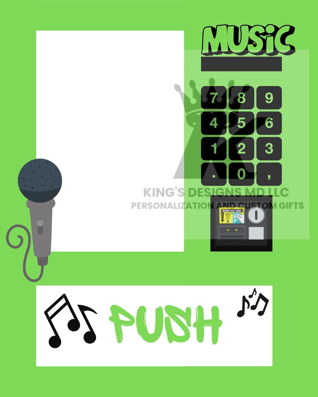 Music Vending Machine PNG Design, Vending Png Pdf Jpg, Vending Machine ...
