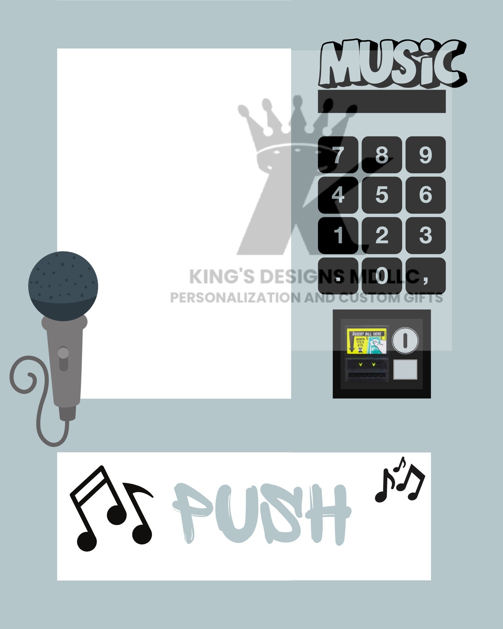 Music Vending Machine PNG Design, Vending Png Pdf Jpg, Vending Machine ...
